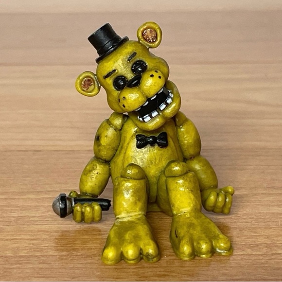 Toys | Golden Five Nights Freddys 216 Cawthon 2 Mini Figure Fnaf Gold ...